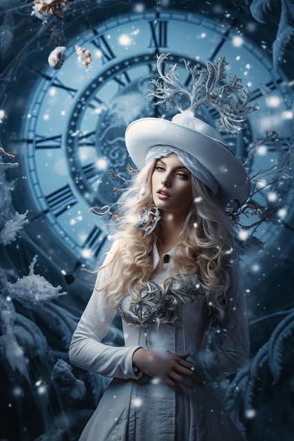 Download Woman Winter Snow Royalty-Free Stock Illustration Image - Pixabay