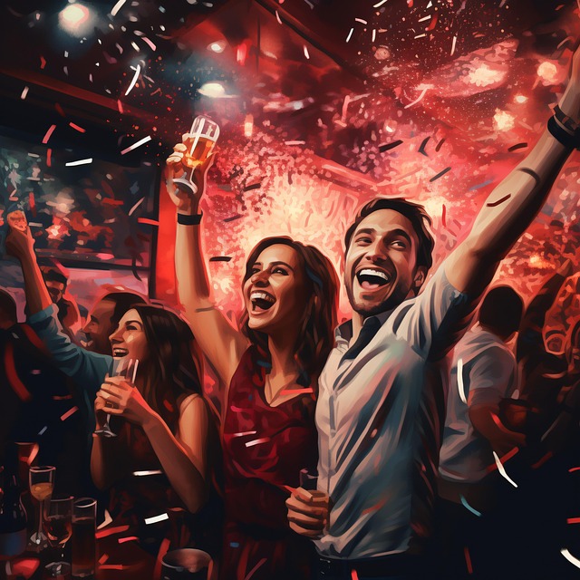 Download Ai Generated People Party Royalty-Free Stock Illustration ...