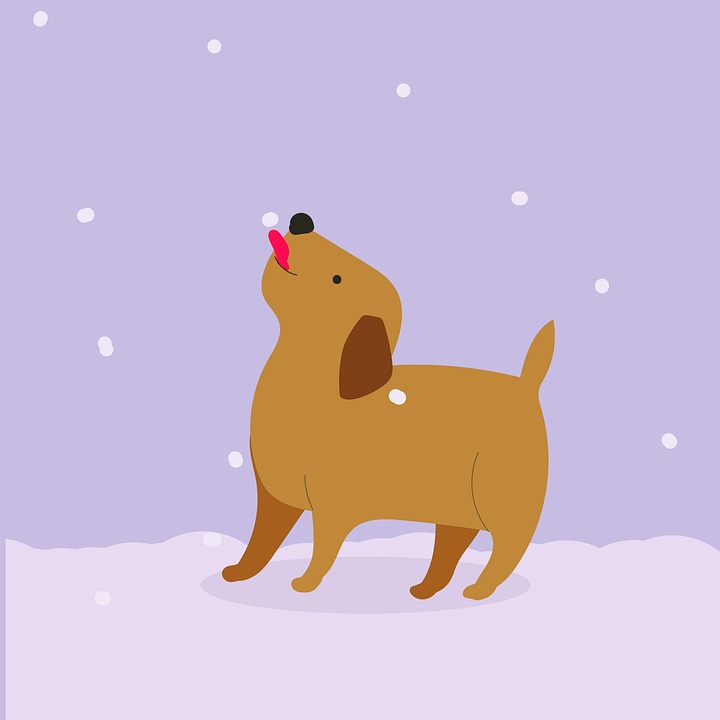 Download Winter, Nature, Puppy. Royalty-Free Stock Illustration Image ...