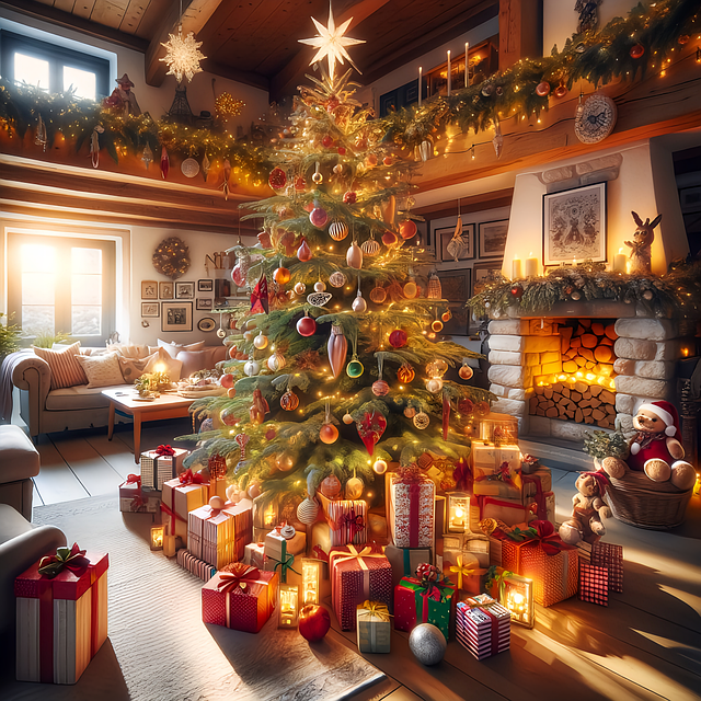 Download Ai Generated, Christmas, Christmas Tree. Royalty-Free Stock Illustration Image - Pixabay