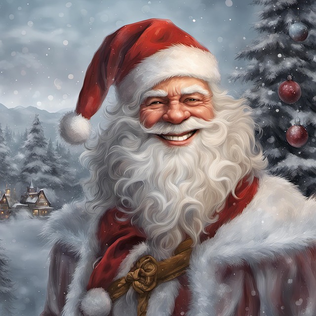 Download Santa Claus Christmas Background Royalty-Free Stock ...