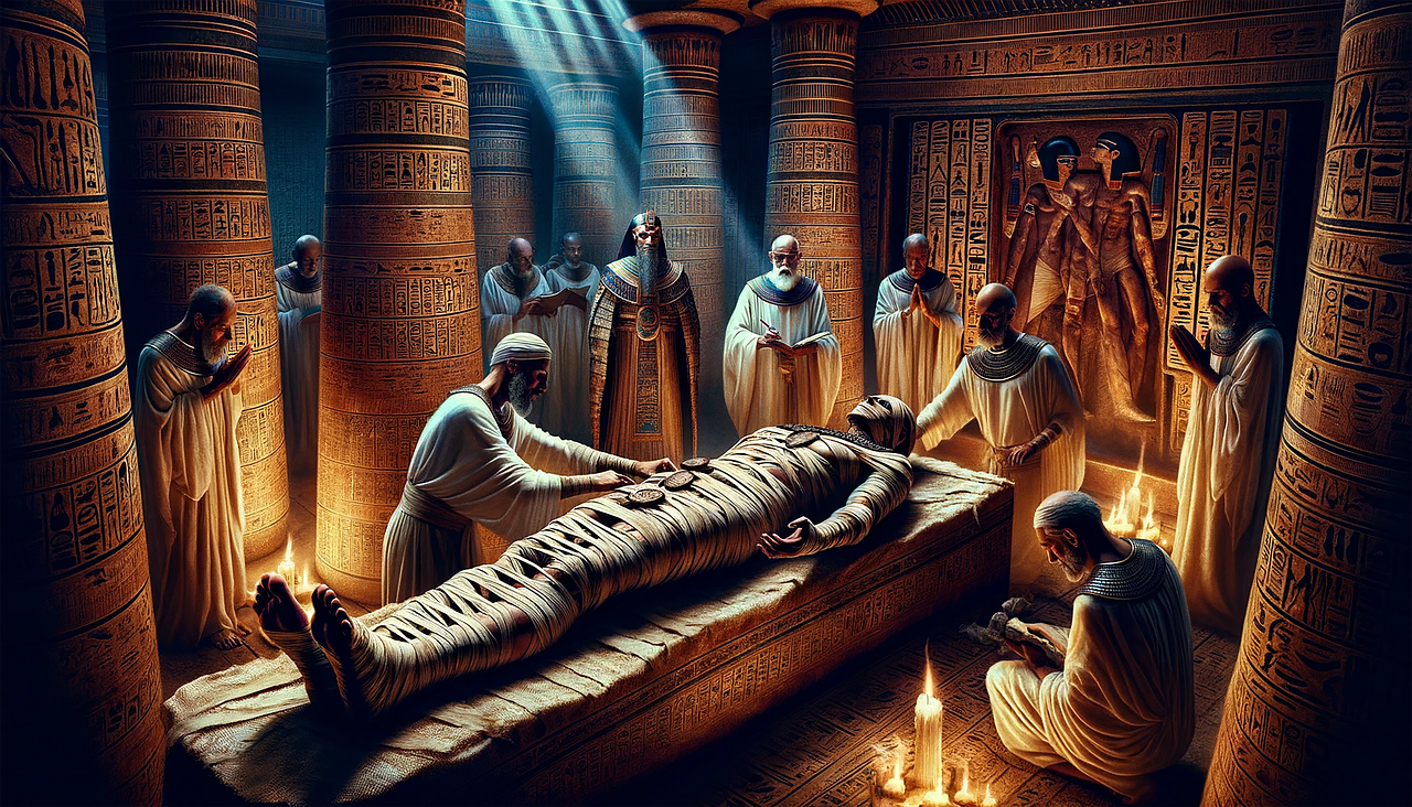 Download Ai Generated, Egyptians, Mummification. Royalty-Free Stock ...
