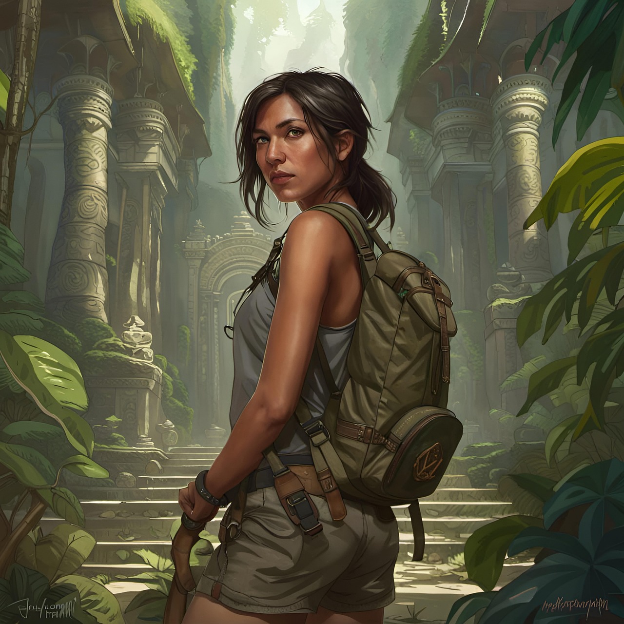 Download Tomb Raider Filipina Cave Girl Royalty Free Stock Illustration Image Pixabay