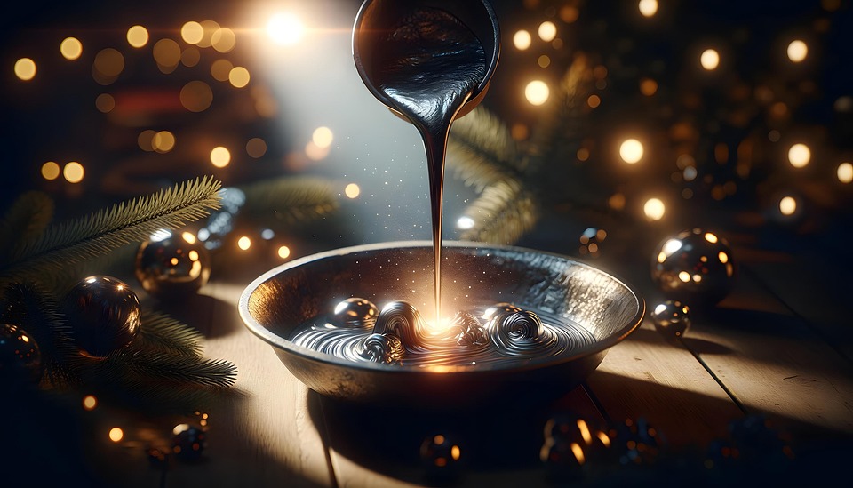 Download Lead Pouring, Christmas, Cultural Custom. Royalty-Free Stock ...