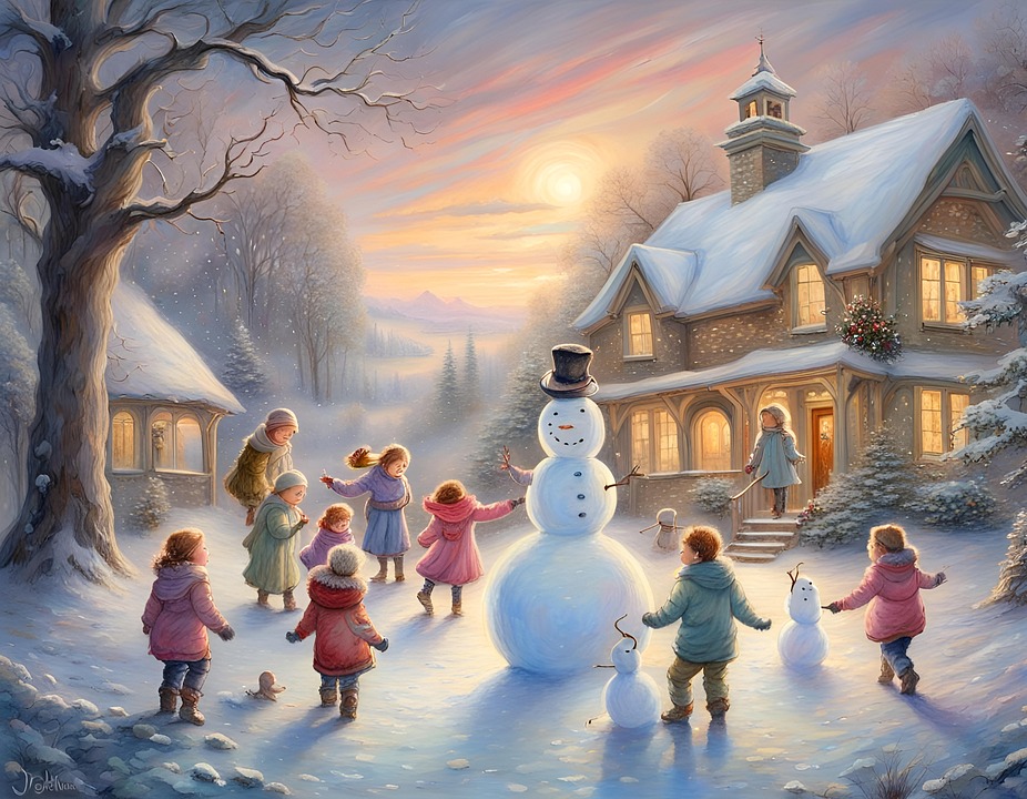 Download Winter Fun, Winter, Snow. Royalty-Free Stock Illustration ...
