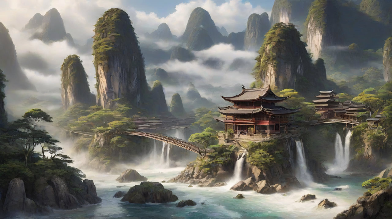 Download Landscape, Asian Landscape, Chinese Landscape. Royalty-Free ...