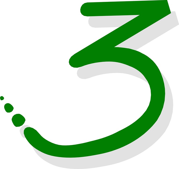 Numero Tres Três Verde - Foto gratuita no Pixabay - Pixabay