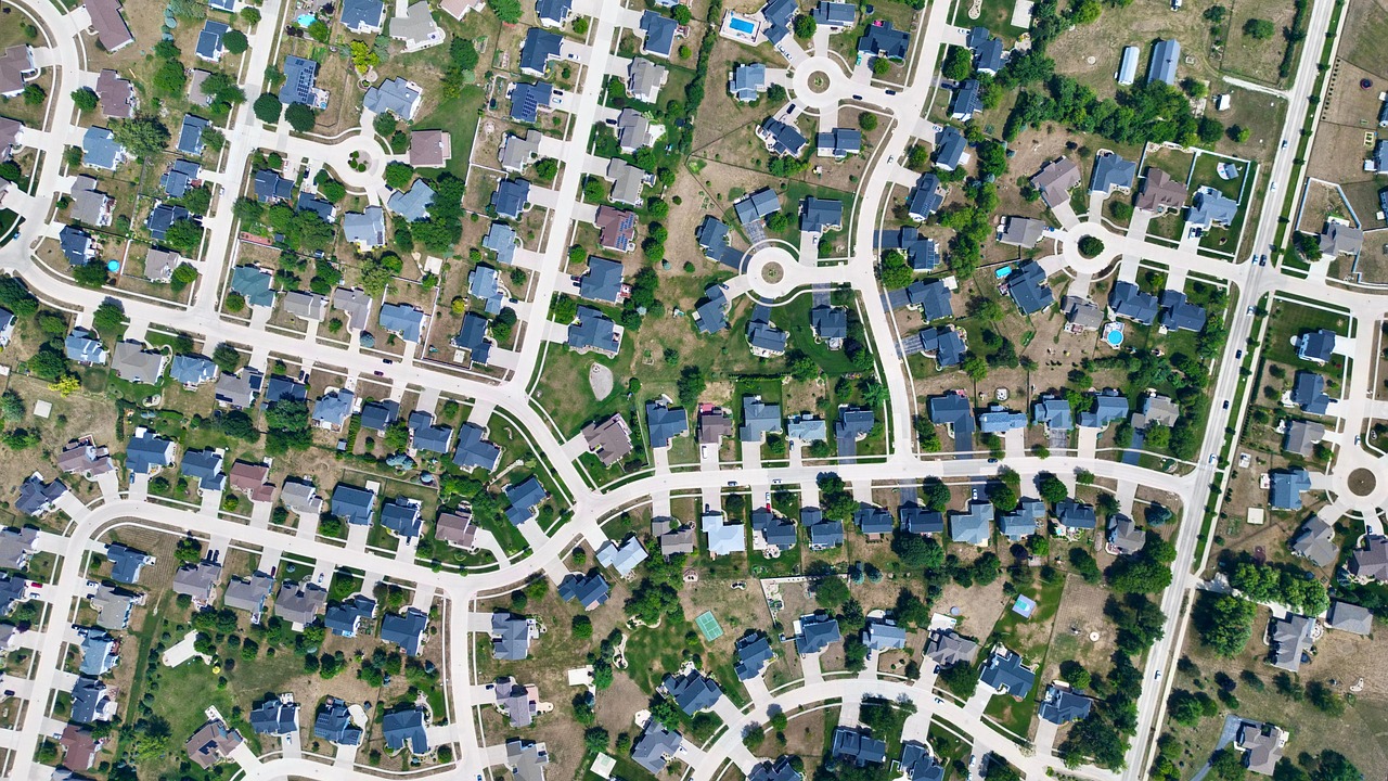 Neighborhood Arial Landscape - Free photo on Pixabay - Pixabay