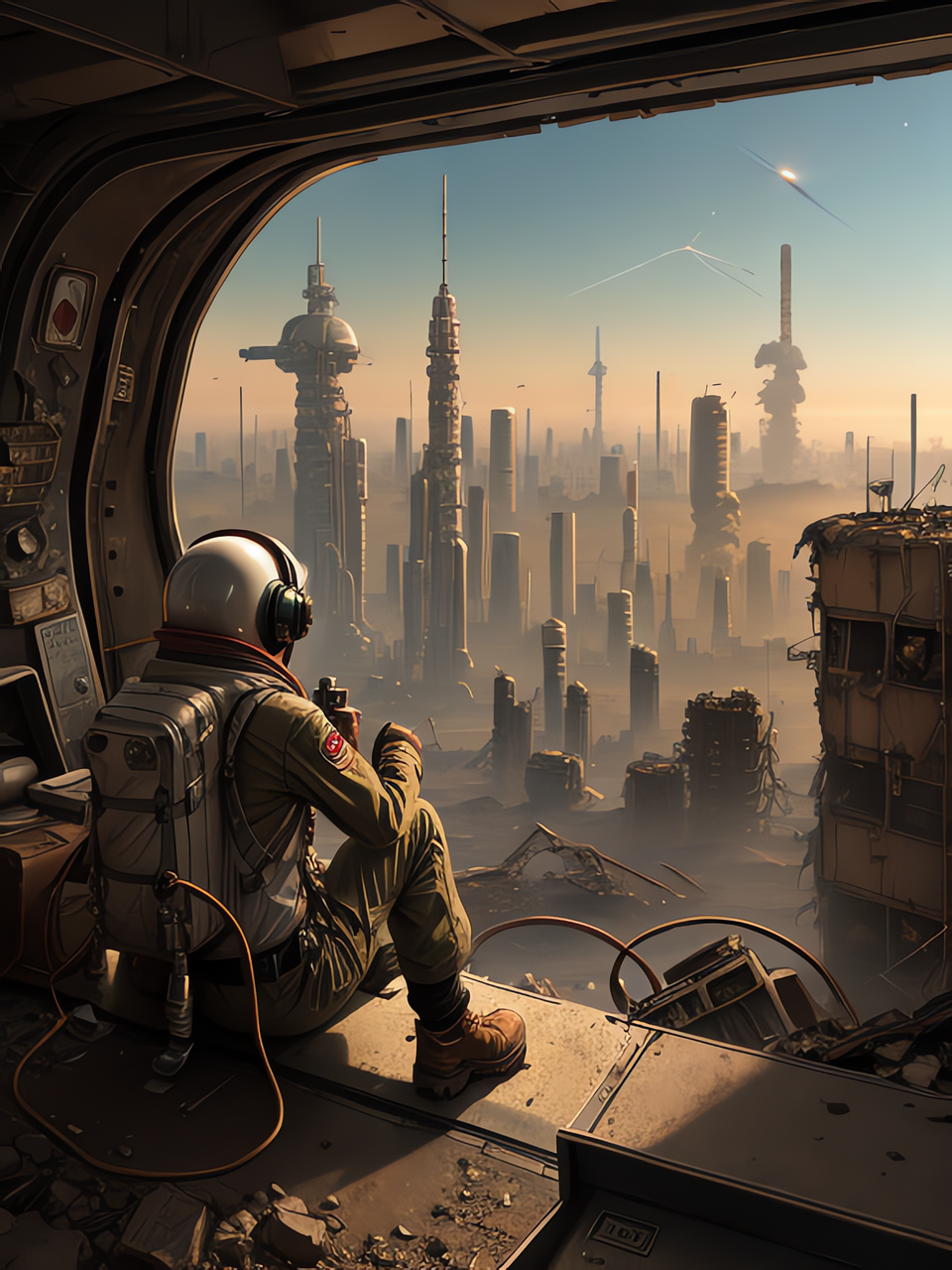 Download Ai Generated, Apocalypse, Astronaut. Royalty-Free Stock ...