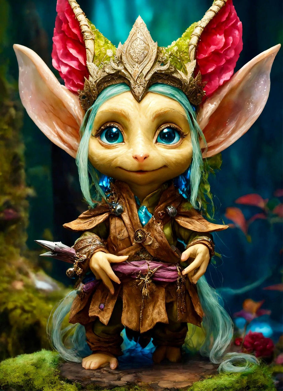 Download Ai Generated, Elf, Gelfling. Royalty-Free Stock Illustration ...