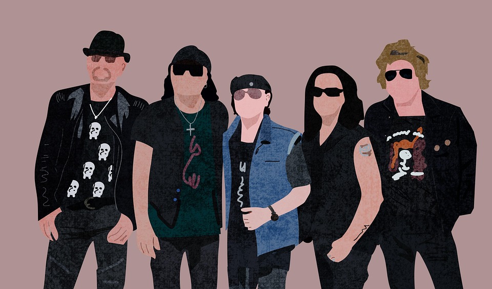 Download Pop Group, Music, Band. Royalty-Free Stock Illustration Image ...