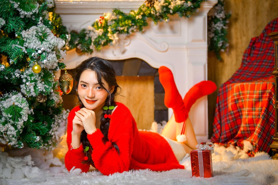 Christmas Noel Beautiful Girl - Free photo on Pixabay - Pixabay