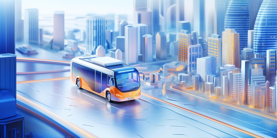 Download Car, Bus, Cityscape. Royalty-Free Stock Illustration Image ...