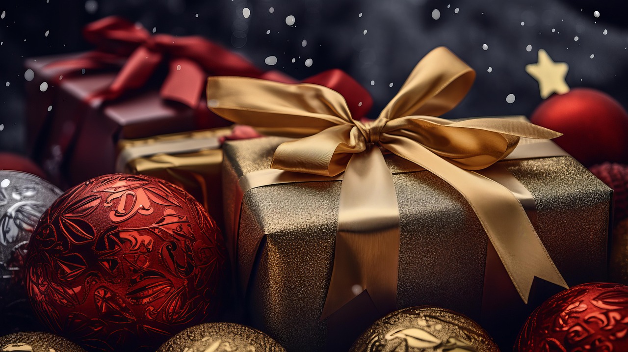 Download Ai Generated, Gifts, Presents. Royalty-Free Stock Illustration ...