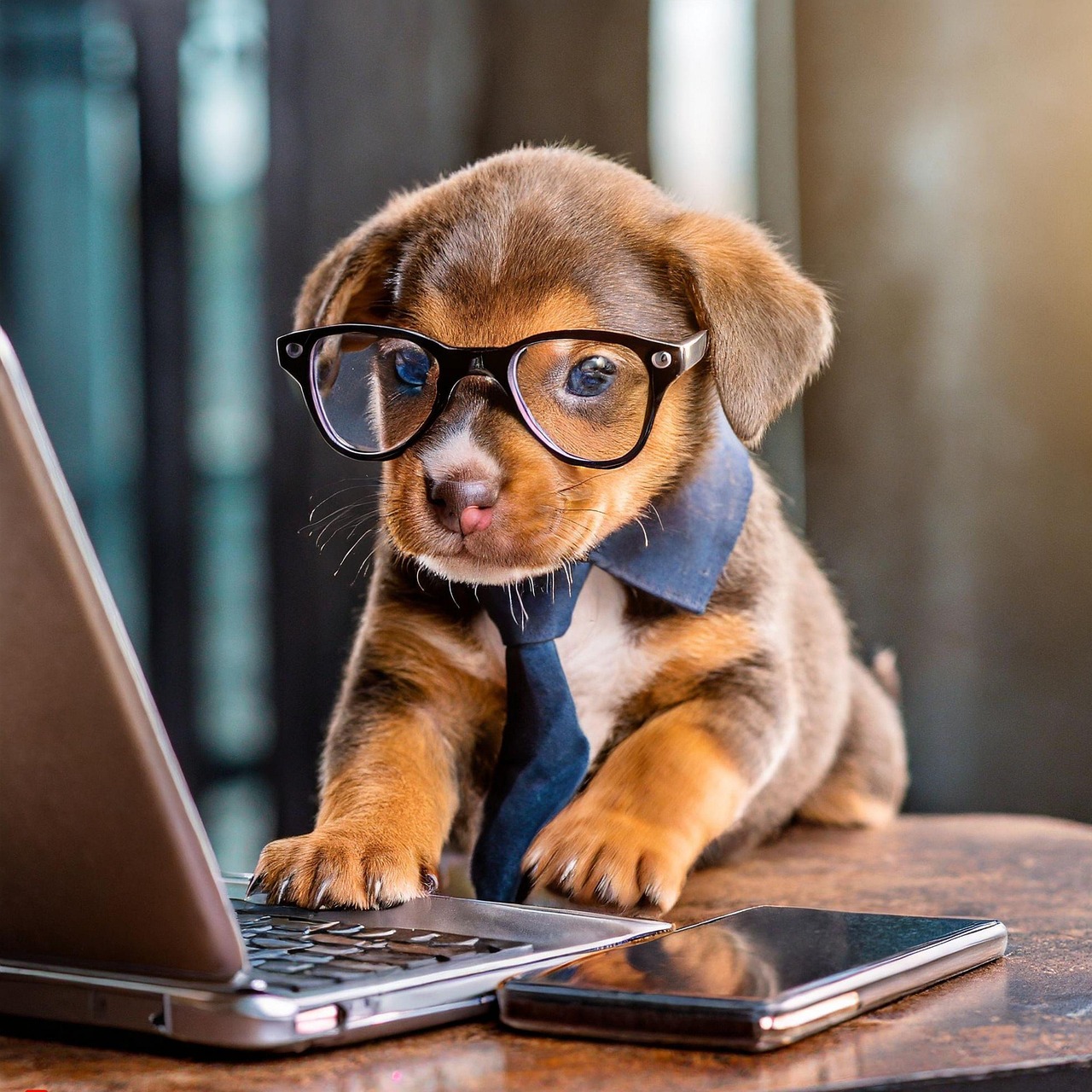 Ai Dihasilkan Anak Anjing Kantor - Gambar gratis di Pixabay - Pixabay