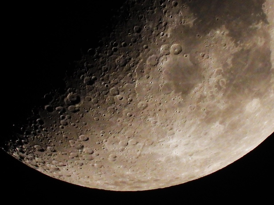 Nacht Kosmos Mond - Kostenloses Foto auf Pixabay - Pixabay