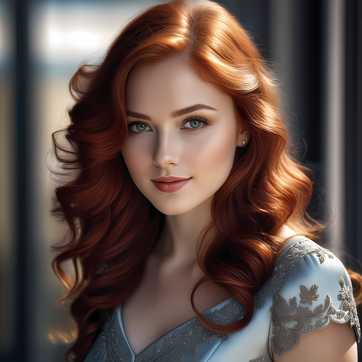 Download Ai Generated, Woman, Redhead. Royalty-Free Stock Illustration Image - Pixabay