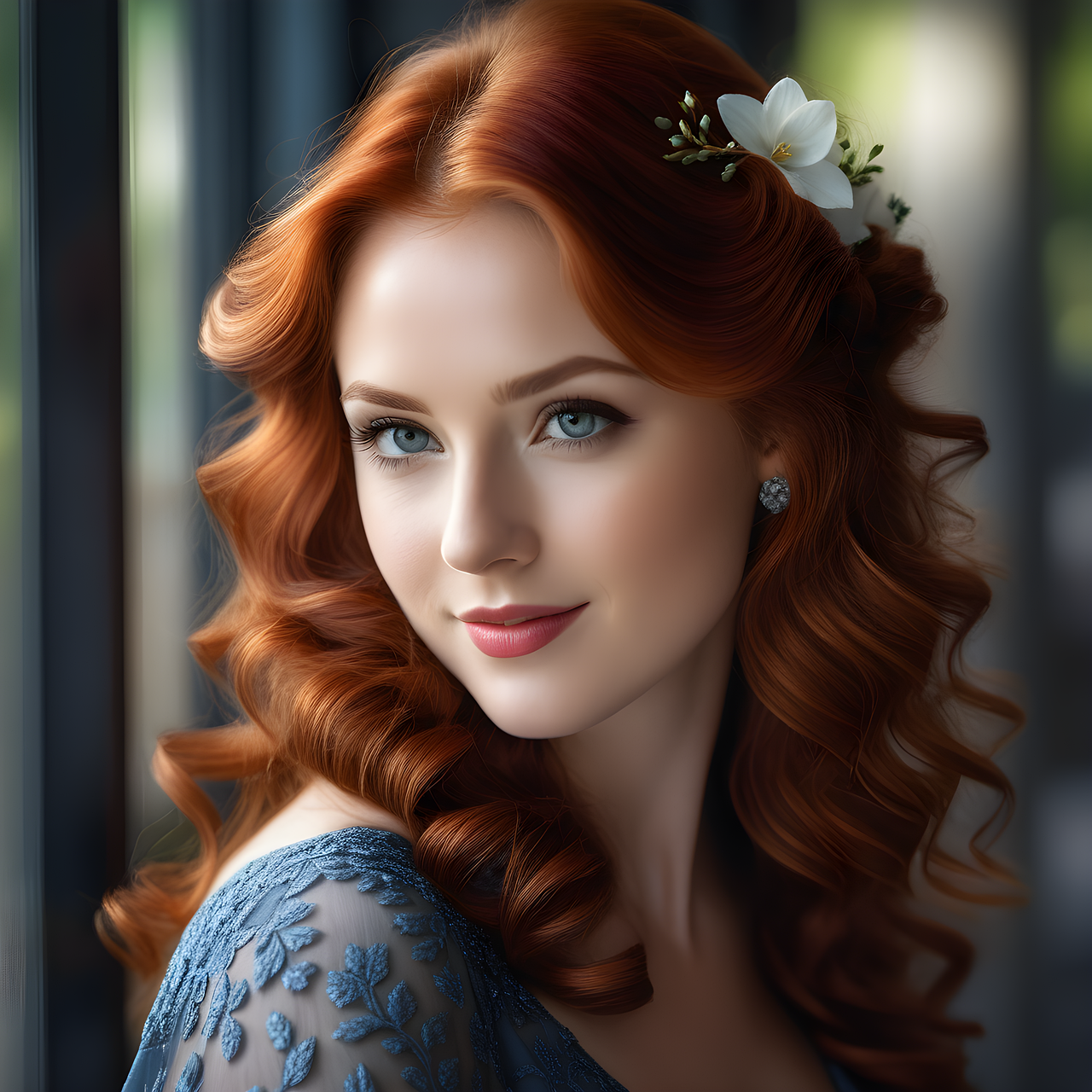Download Ai Generated Woman Redhead Royalty Free Stock Illustration Image Pixabay
