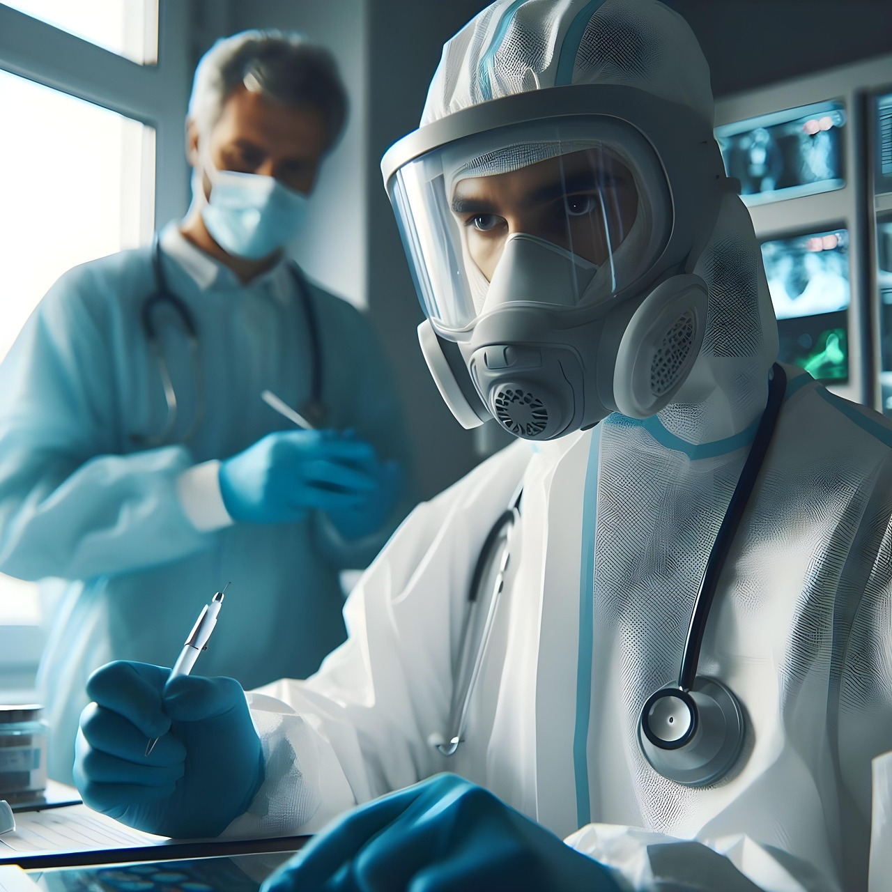 Download The Doctor, Doctor, Scientist. Royalty-Free Stock Illustration ...