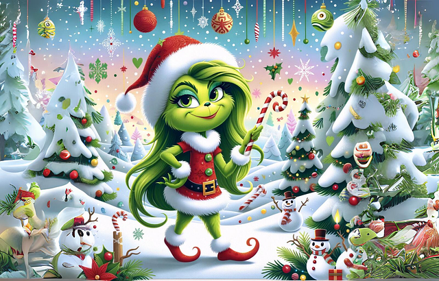 Download Grinch, Christmas, Child. Royalty-Free Stock Illustration ...