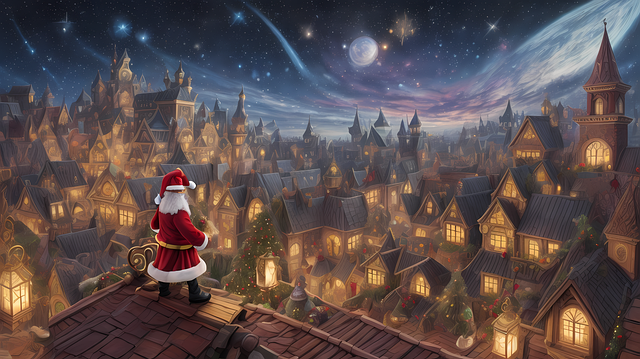 Download Ai Generated Santa Claus Christmas Royalty-Free Stock ...
