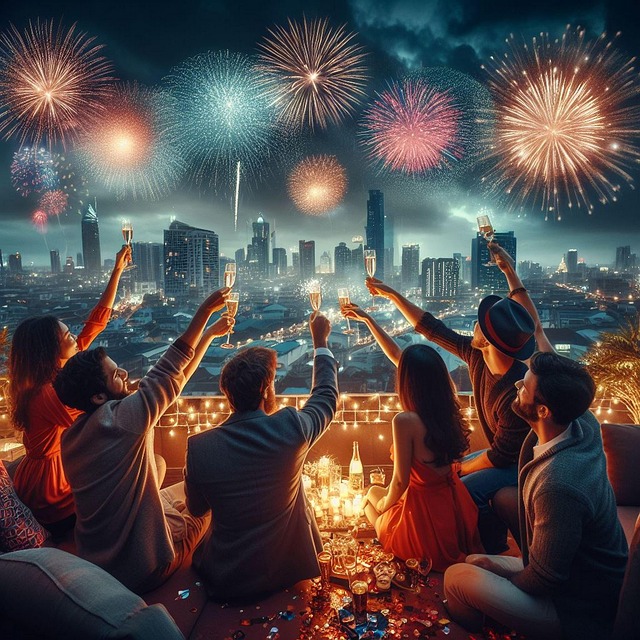 Happy New Year Silvester Neujahr - Kostenloses Bild auf Pixabay