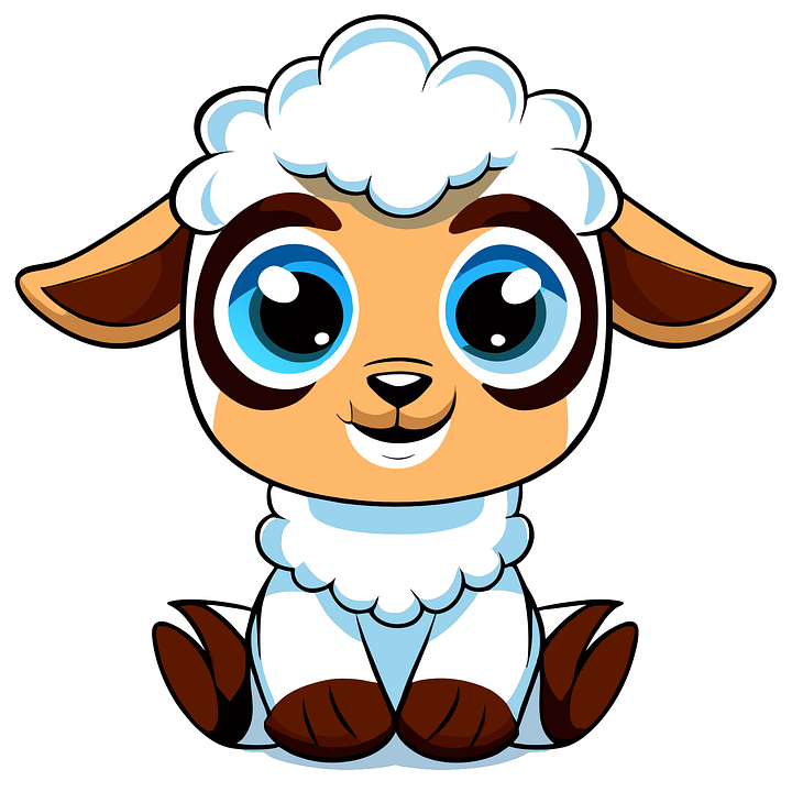 Le Mouton Animal Dessin Animé - Images vectorielles gratuites sur ...