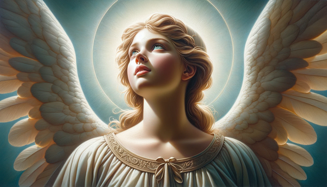 Download Heavenly Messenger, Divine Watch, Angelic Vision. Royalty-Free ...