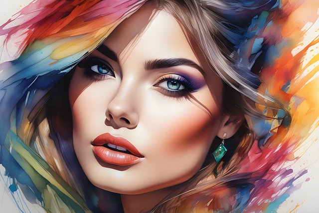 Download Ai Generated, Woman, Chaotic Scribbles. Royalty-Free Stock ...