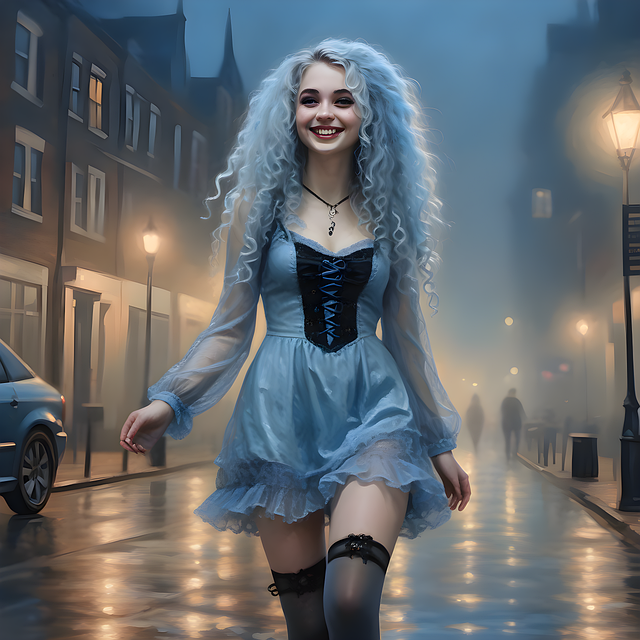 Download Ai Generated, Gothic Girl, Gothic. Royalty-Free Stock Illustration Image - Pixabay