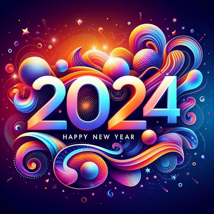 Neujahr 2024 Bunte - Kostenloses Bild auf Pixabay - Pixabay