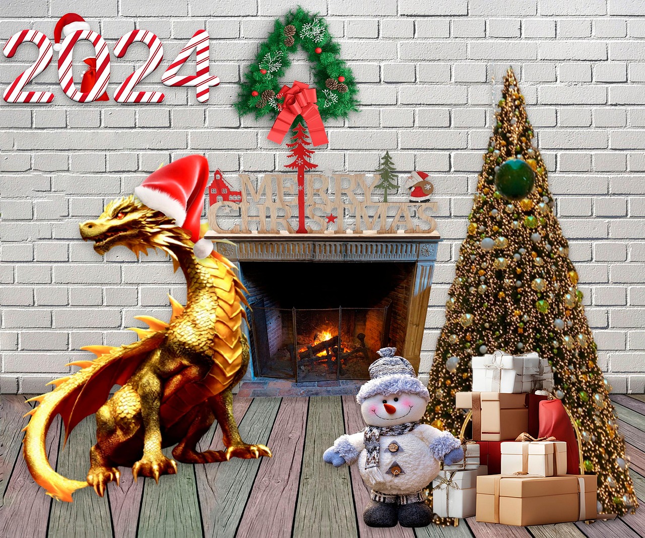 The Dragon New Year Snowman - Бесплатное фото на Pixabay - Pixabay