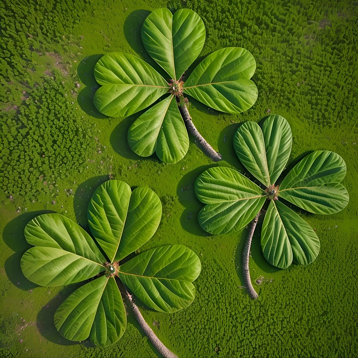 Download Ai Generated, Four Leaf Clover, Lucky Clover. Royalty-Free ...