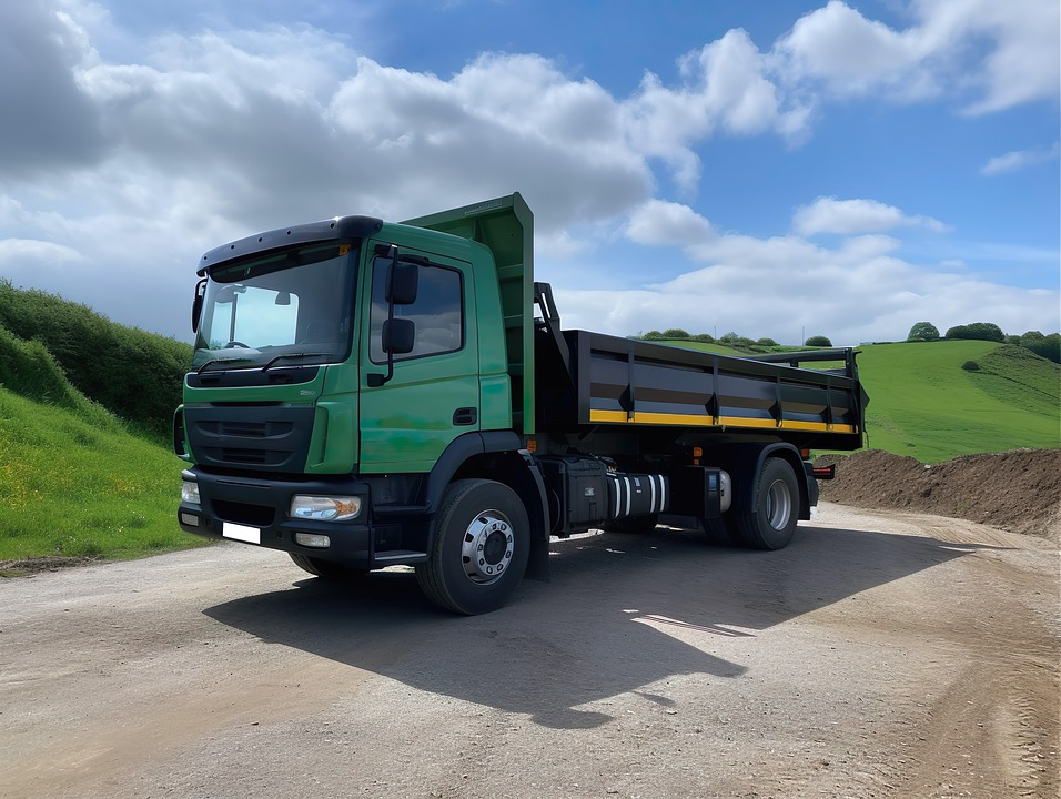 Download Tipper Truck Transportation Delivery Royalty-Free Stock ...