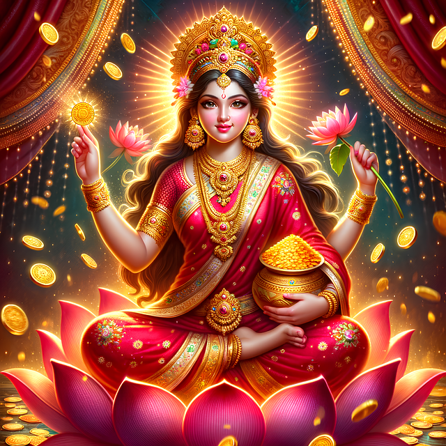 Download Shree, Lakshmi, Goddess. Royalty-Free Stock Illustration Image ...