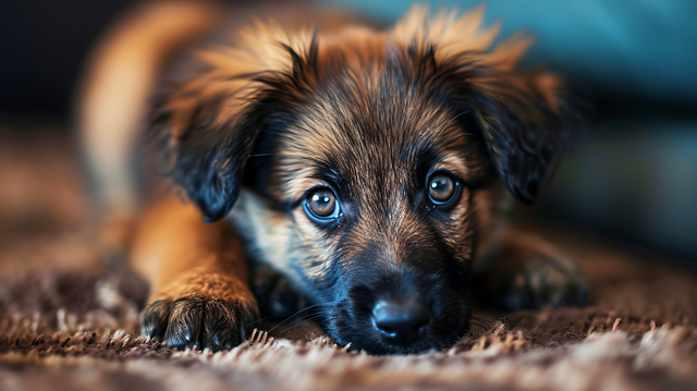 Download Ai Generated, German Shepherd, Puppy. Royalty-Free Stock ...