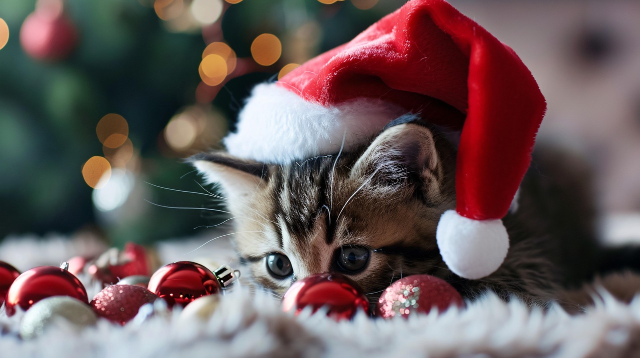 God Jul Kattunge God Jul!! – Stockfoto © Kuban_girl #7865939