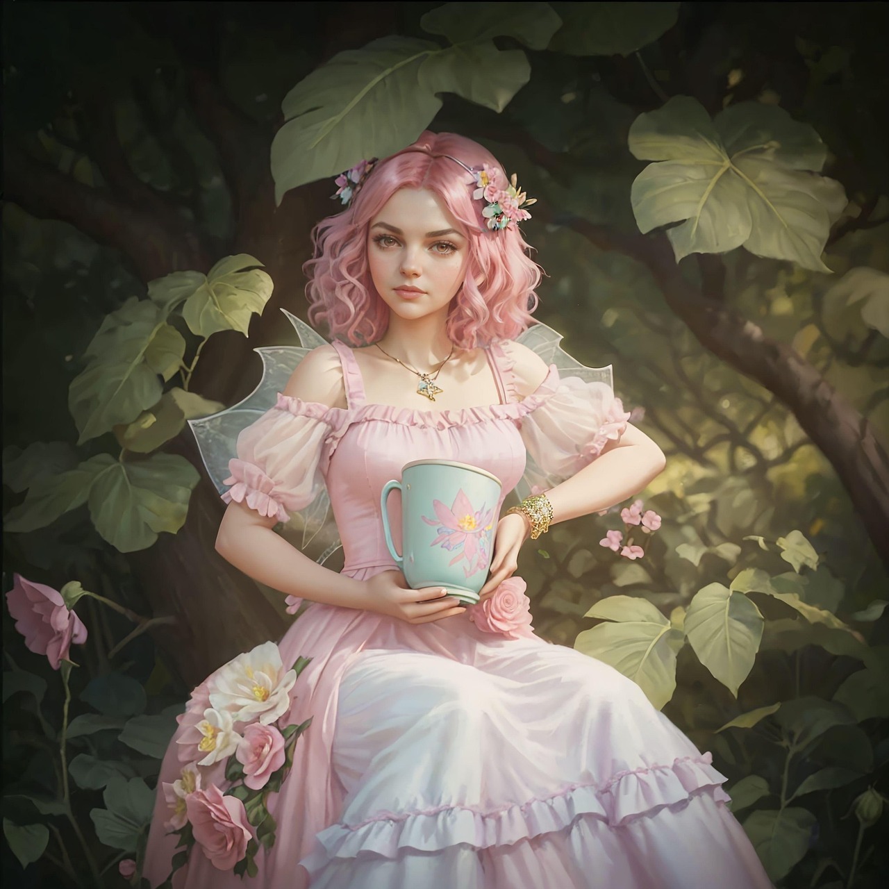 Download Ai Generated Fairy Dress Royalty Free Stock Illustration