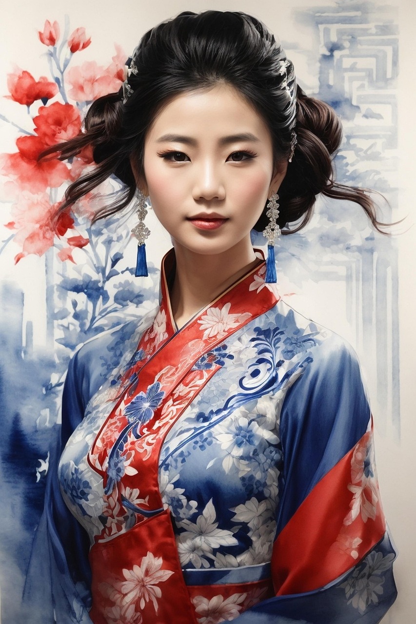Download Ai Generated Asian Woman Royalty Free Stock Illustration Image