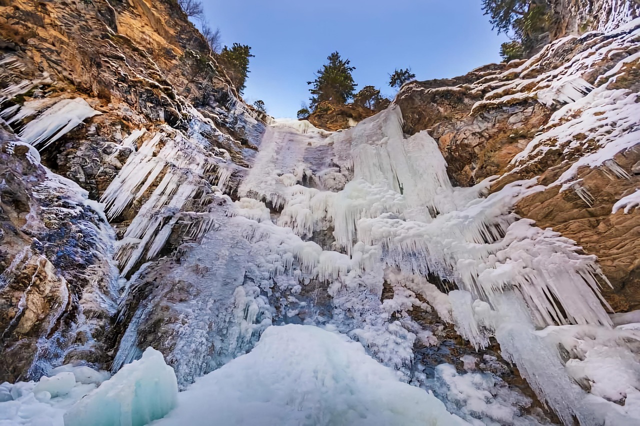 Waterfall Ice Cream Frozen - Free photo on Pixabay - Pixabay