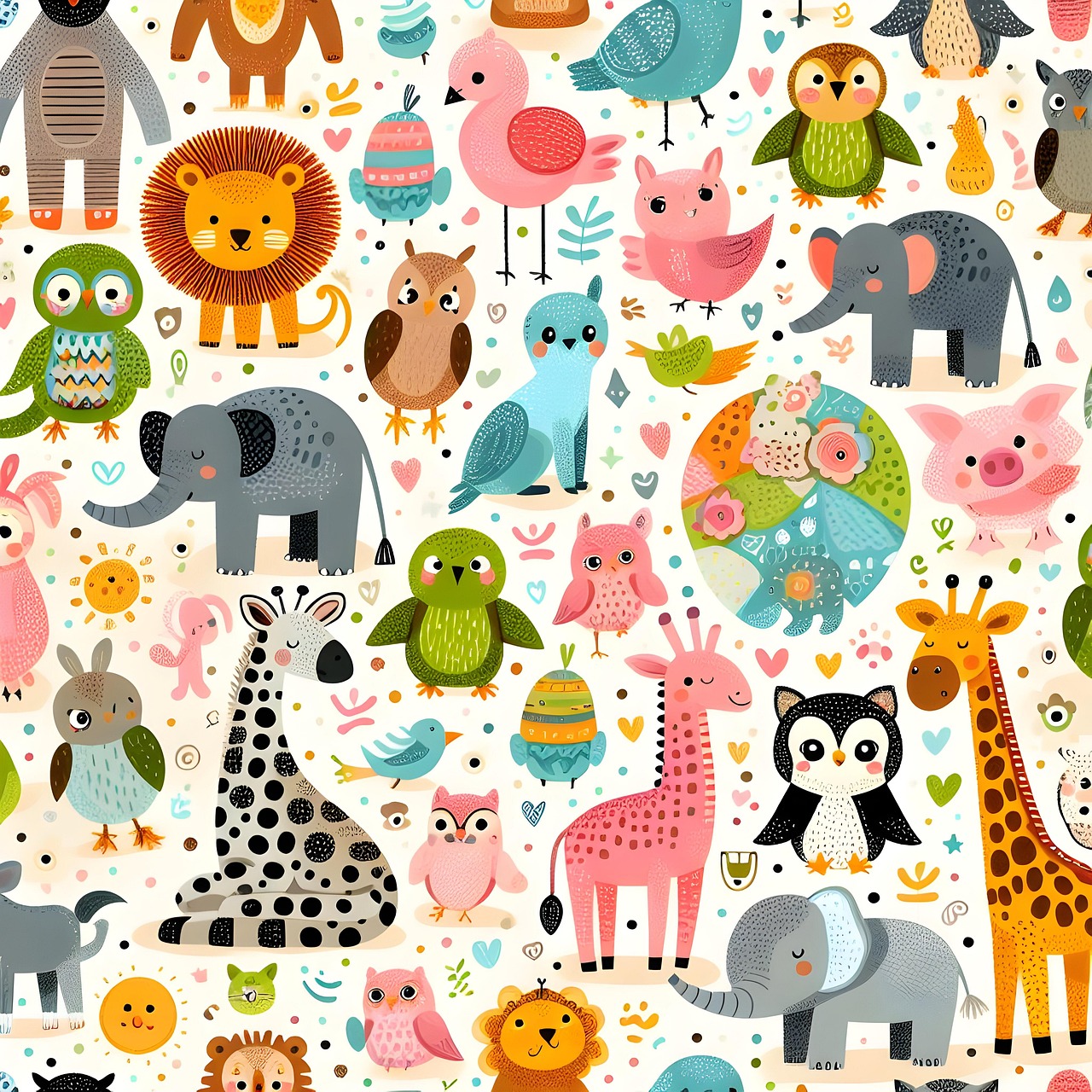 Download Ai Generated, Animals, Pattern. Royalty-Free Stock ...
