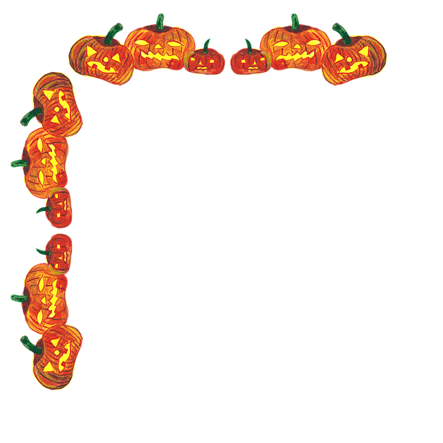 Download Pumpkins, Border, Autumn. Royalty-Free Vector Graphic - Pixabay