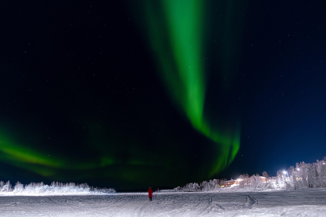 Northern Lights Finland Winter - Free photo on Pixabay - Pixabay
