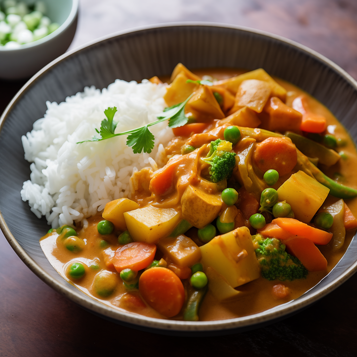 Download Ai Generated, Vegetable Curry, Food. Royalty-Free Stock ...