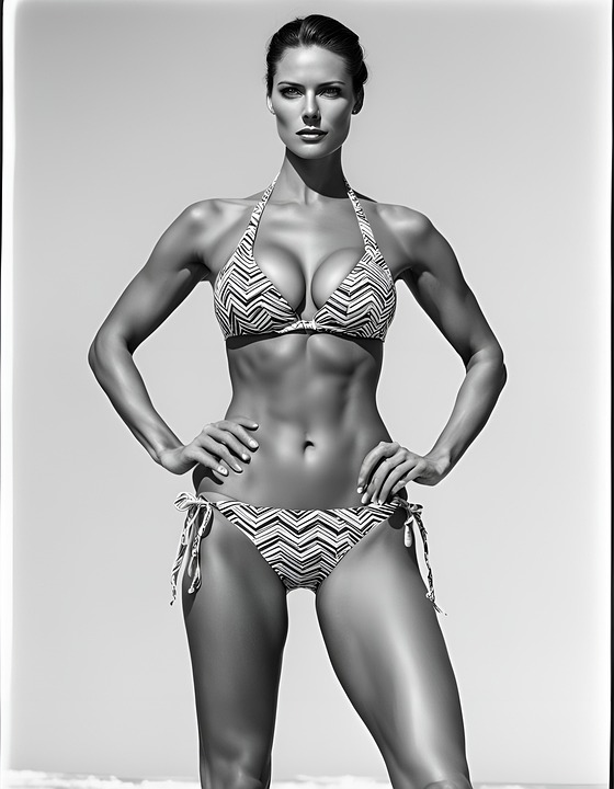 Download Attractive Model Bikini Royalty Free Stock Illustration Image Pixabay
