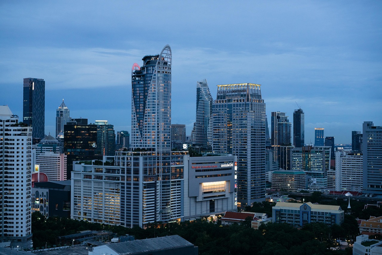 Skyline Sunset Cityscape - Free photo on Pixabay - Pixabay