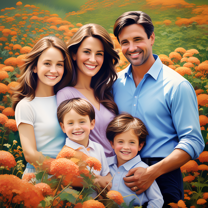 Download Family, Photo, Landscape. Royalty-Free Stock Illustration ...