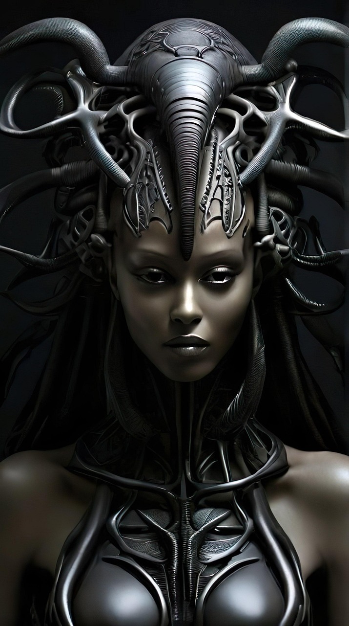 Download Ai Generated, Black Woman, Creature. Royalty-Free Stock ...