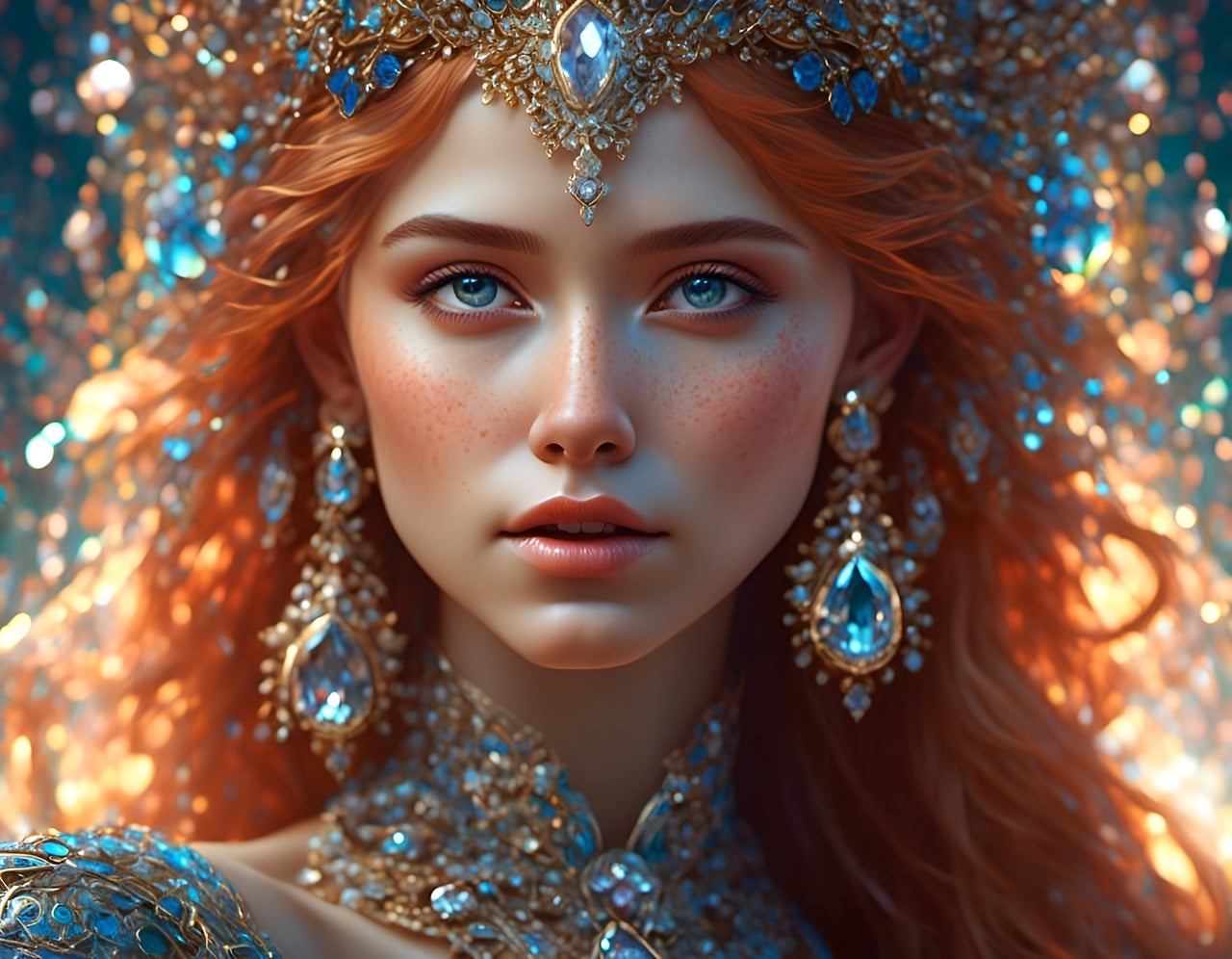 Download Ai Generated Woman Crown Royalty Free Stock Illustration 0671
