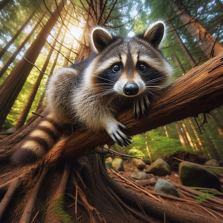 Download Raccoon, Animal, Wild Animal. Royalty-Free Stock Illustration ...